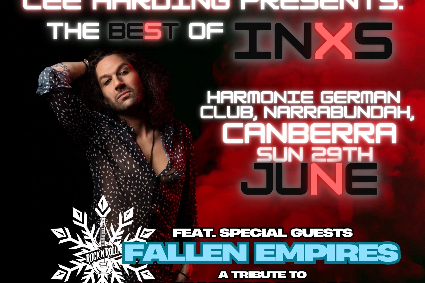 Lee Harding Presents: The Best of INXS - Ginninderry Community Switch ...